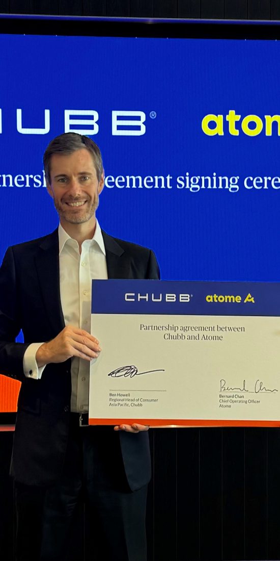 Chubb and Atome announce regional partnership to drive consumer ...