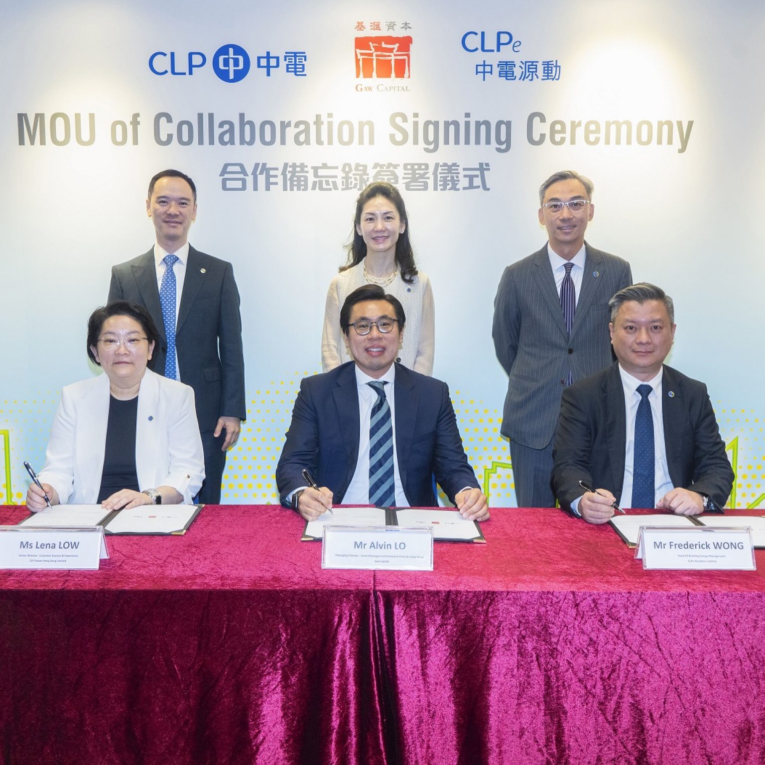 CLP Power, CLPe, and Gaw Capital Forge Partnership with MoU to Boost ...