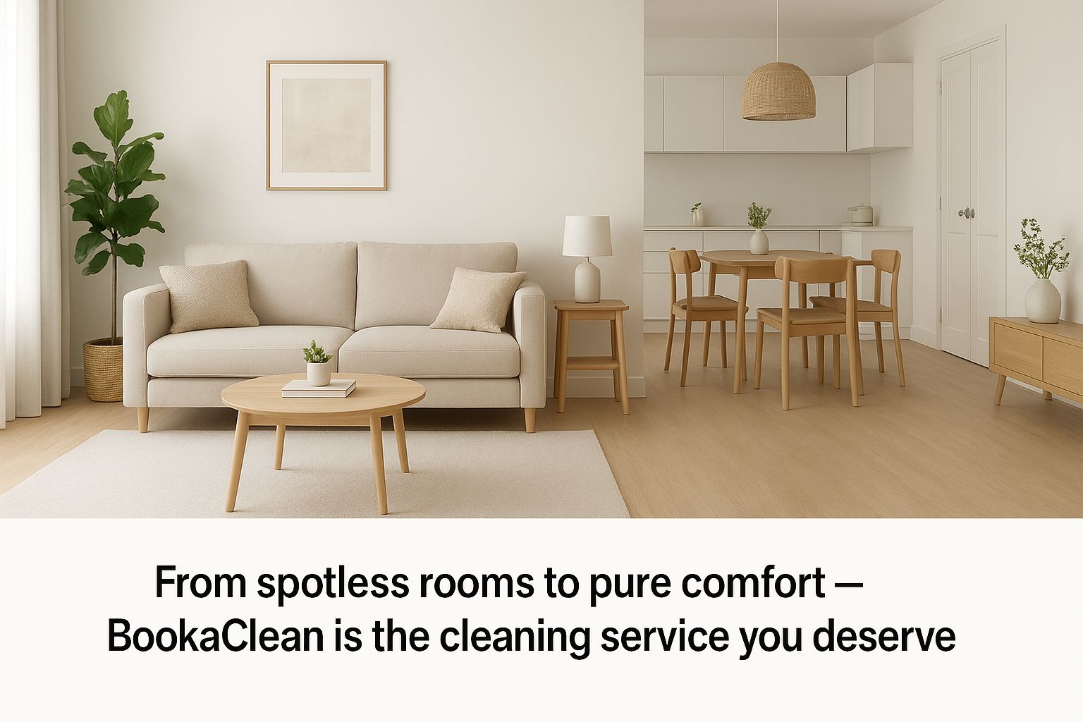 BookaClean is the cleaning service you deserve — From spotless rooms to ...