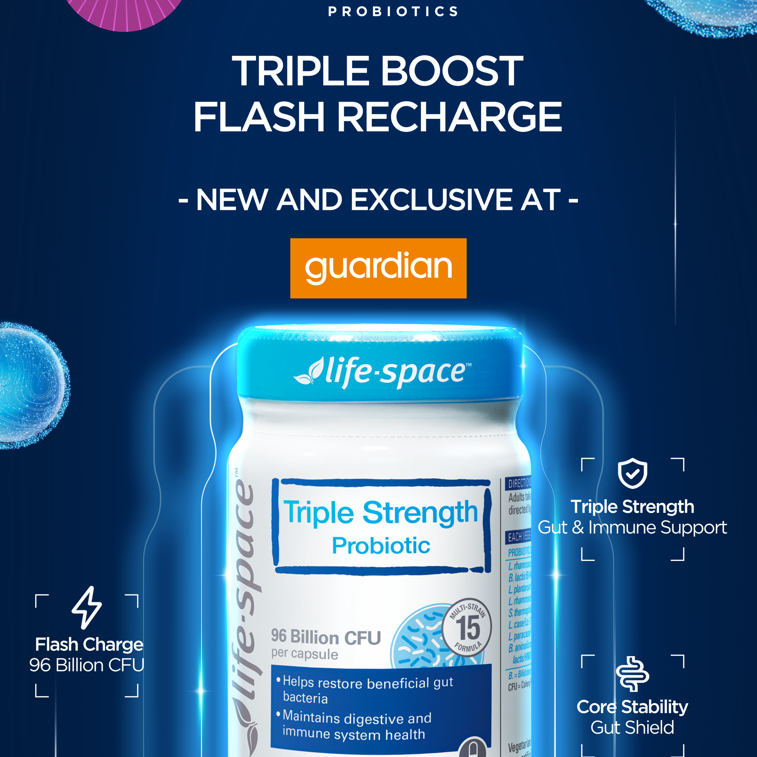 Triple the Probiotics, Triple the Relief: Life-Space Launches Triple ...